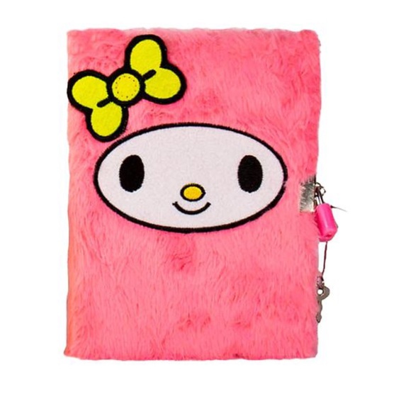 Sanrio | Office | Hello Kitty Fuzzy Diary With Lock Key | Poshmark